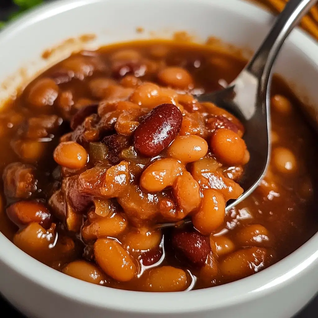 Cowboy Baked Beans Recipe - Love And Nibbles