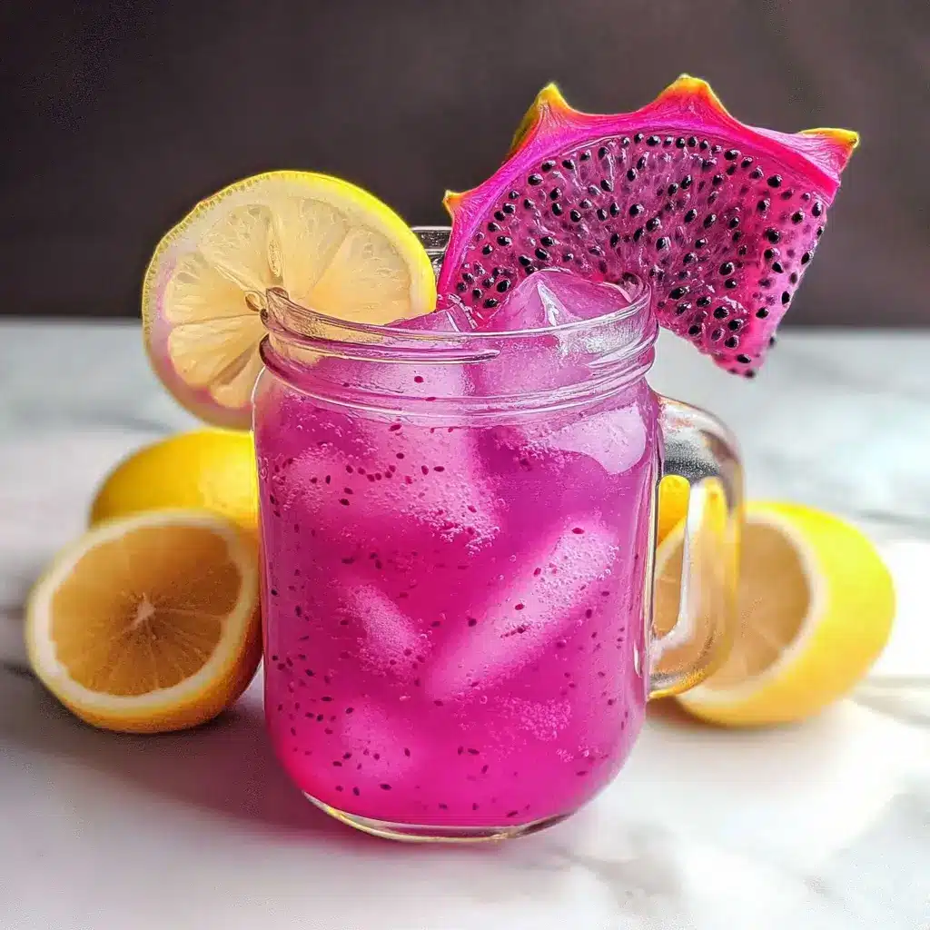 Dragon Fruit Lemonade Recipe - Love And Nibbles
