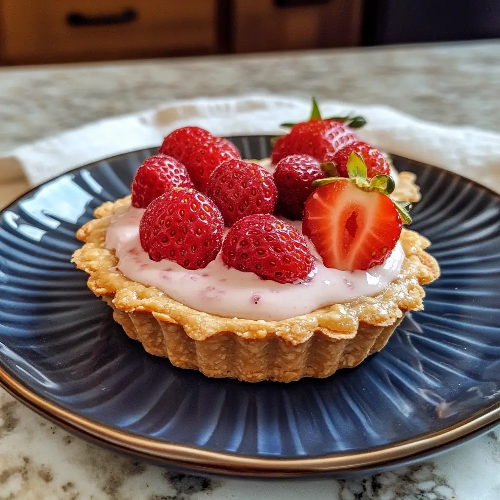 Keto Strawberry Mini Tarts Recipe - Love And Nibbles