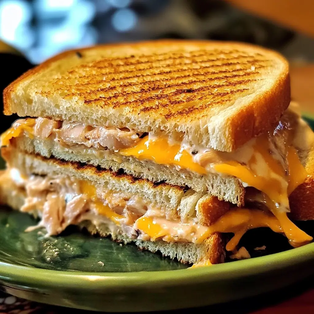 Tuna Panini Melt Recipe - Love And Nibbles