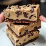 Vegan Cookie Dough Bars Recipe - Love And Nibbles