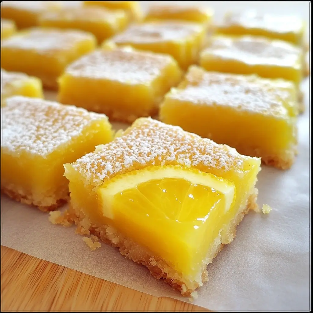 Easy Vegan Lemon Squares Recipe - Love And Nibbles