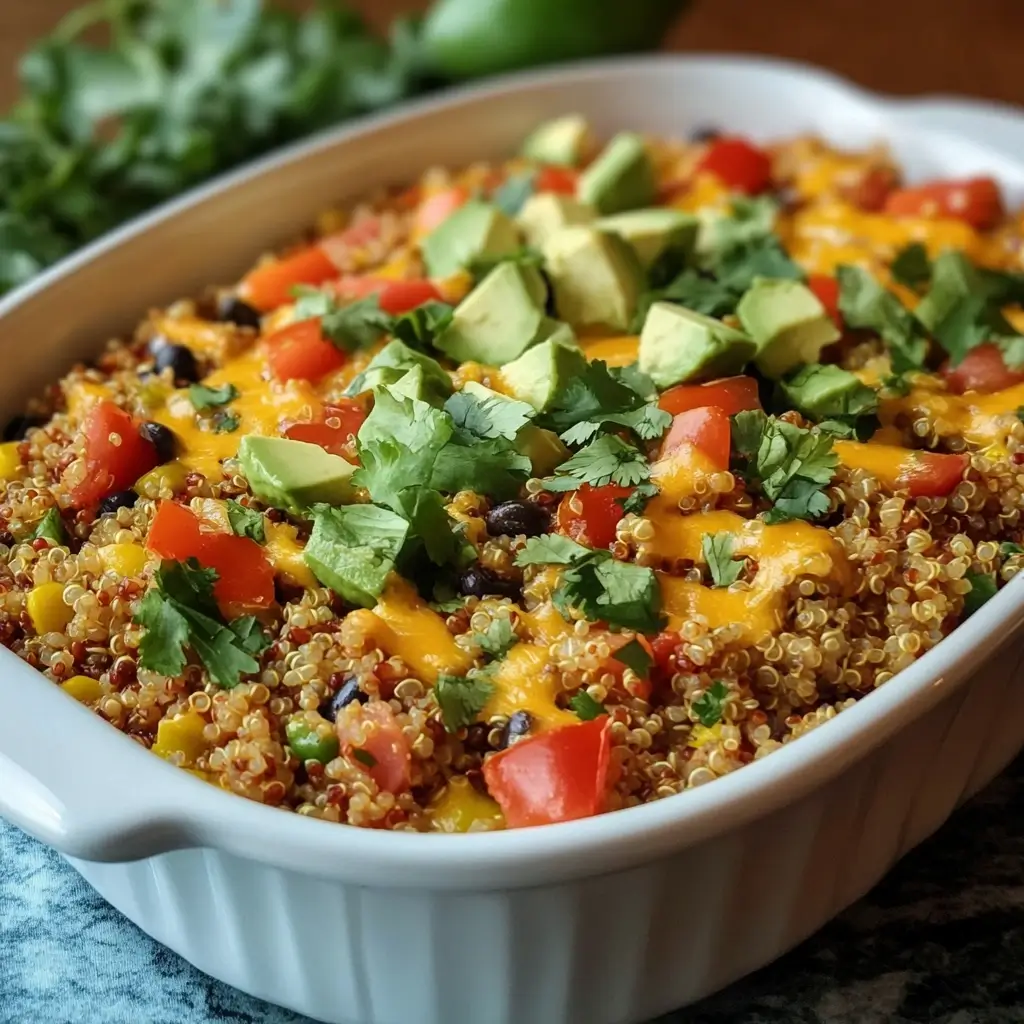 Southwest Quinoa Bake Recipe - Love And Nibbles
