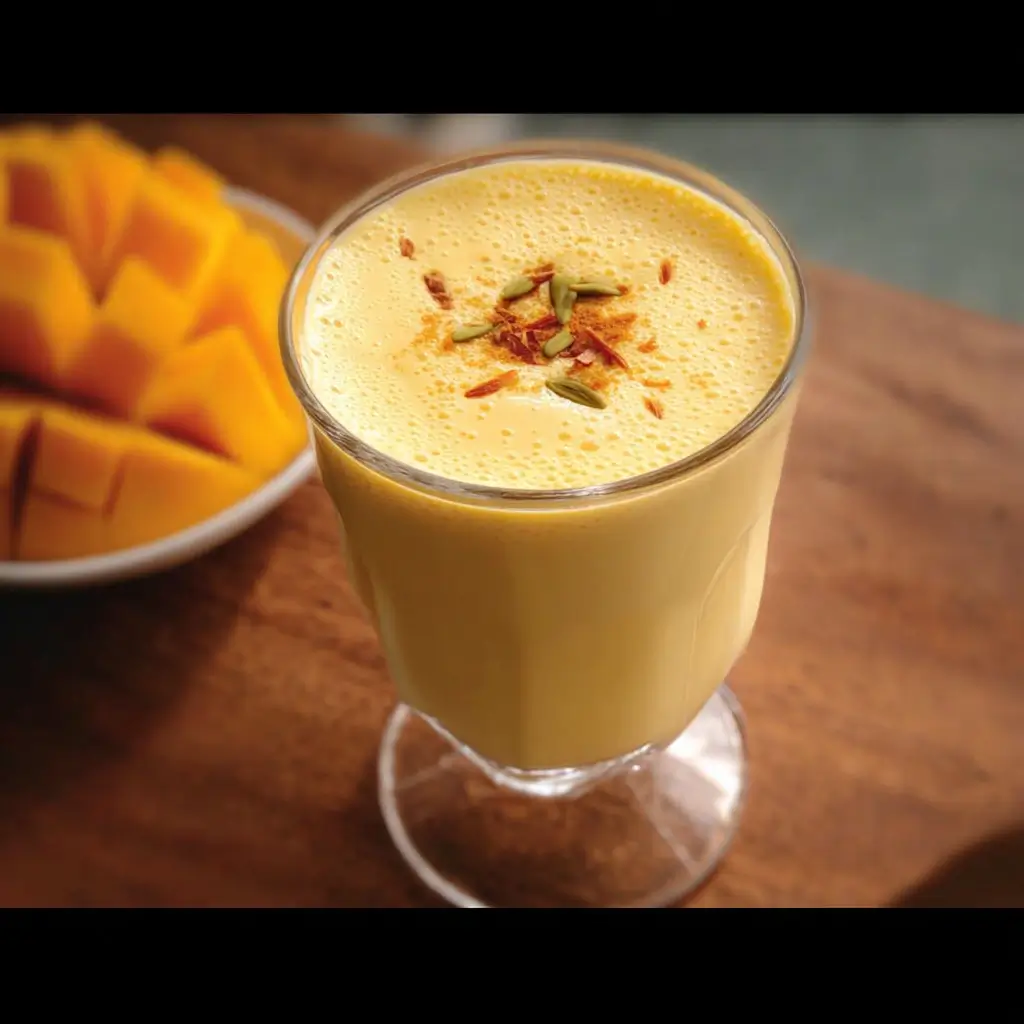 Creamy Mango Lassi Recipe - Love And Nibbles