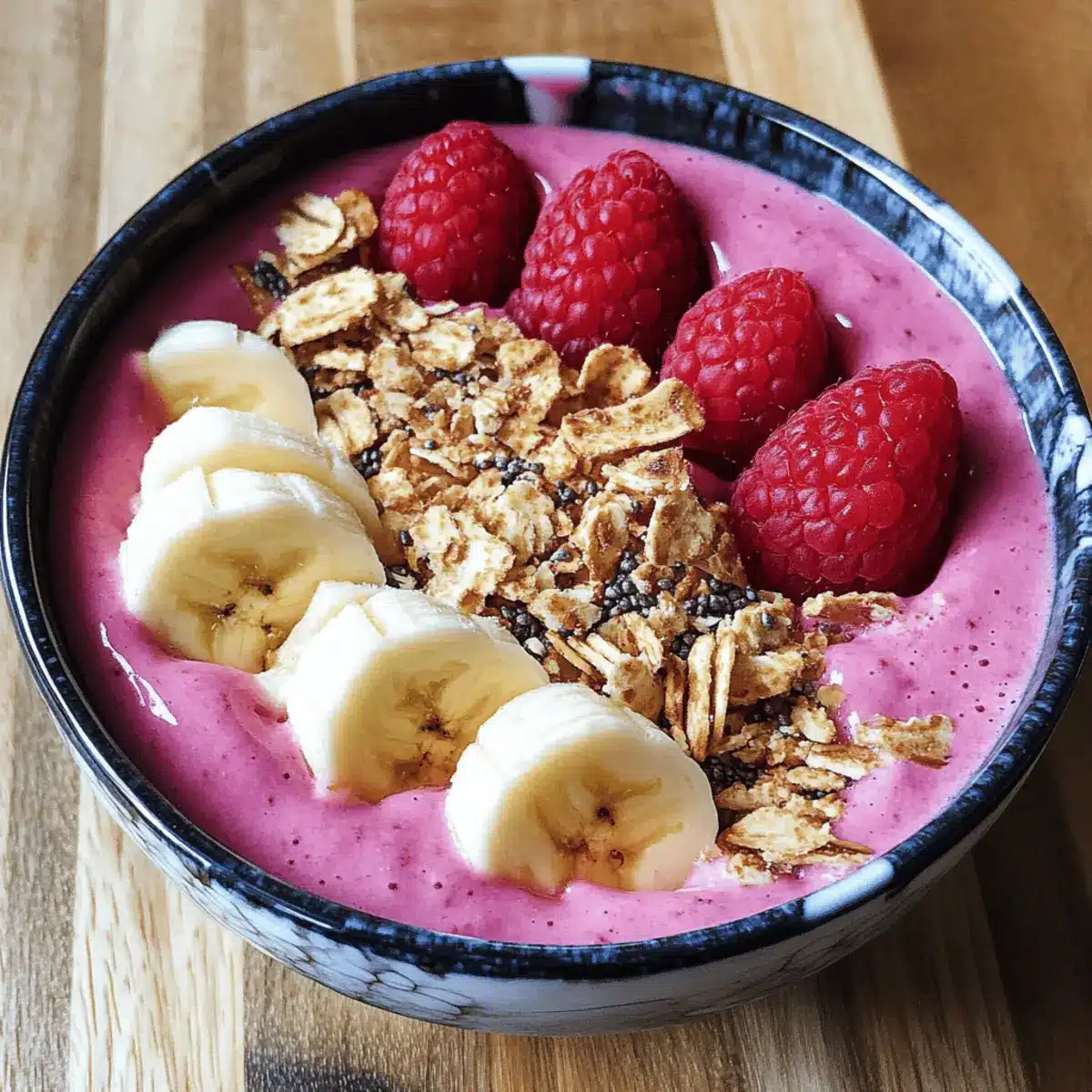 Ultimate Raspberry Banana Smoothie Bowl: Creamy & Delicious