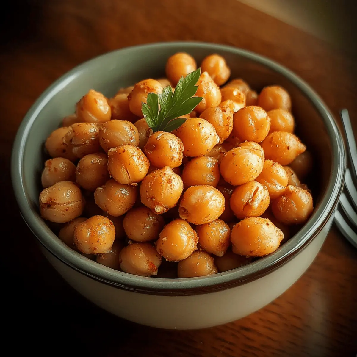 Irresistible Crispy Roasted Chickpeas: A Guilt-Free Snack