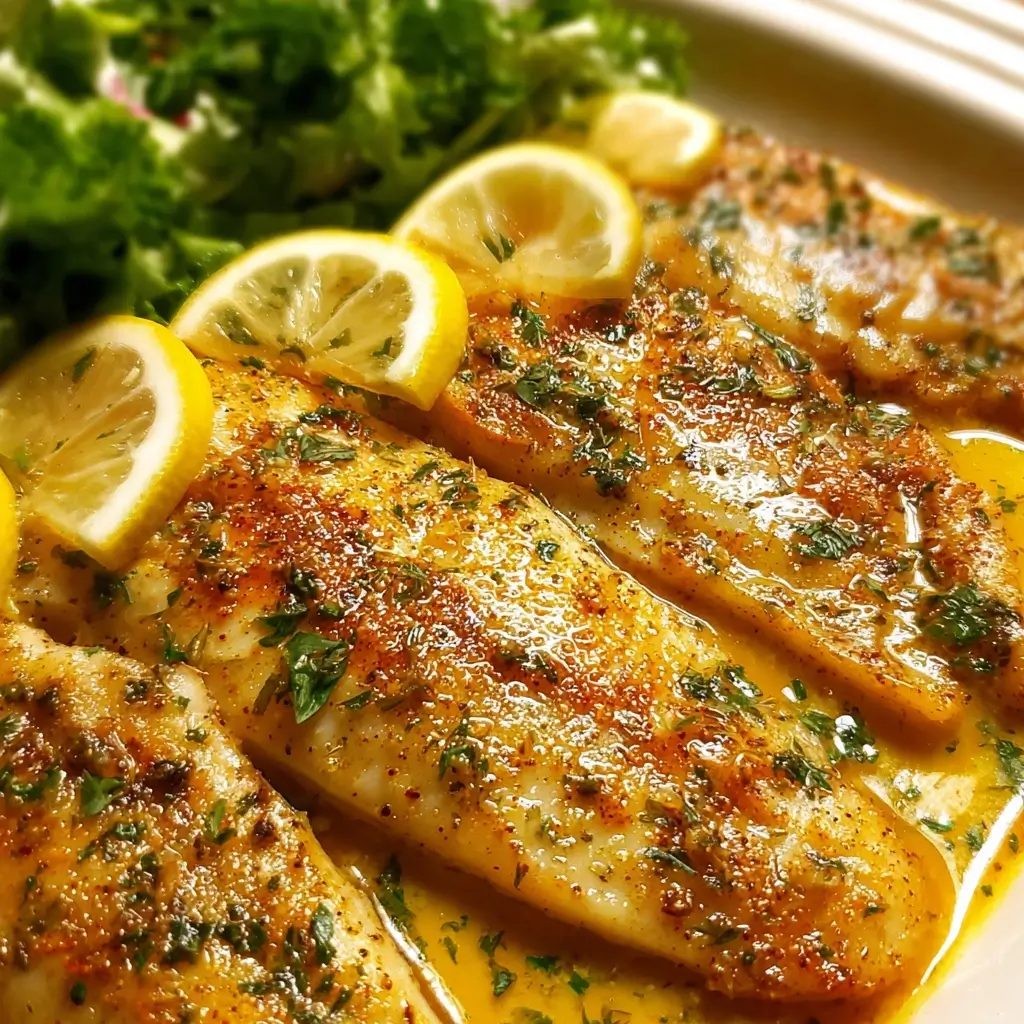 Lemon Butter Tilapia Recipe - Love And Nibbles