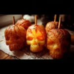 Spooky Halloween Skull Potatoes Recipe - Love And Nibbles