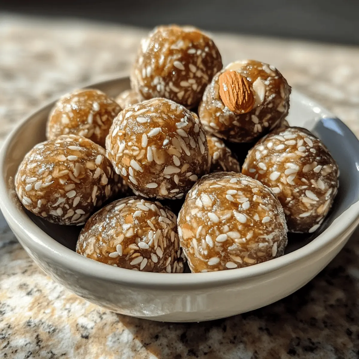 Ultimate Almond Date Energy Bites: Delicious Chewy Snack