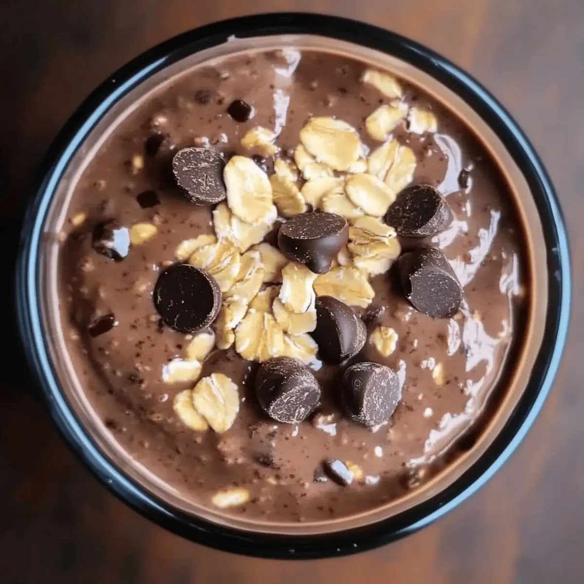 Ultimate Creamy Chocolate Protein Overnight Oats for Power Boost