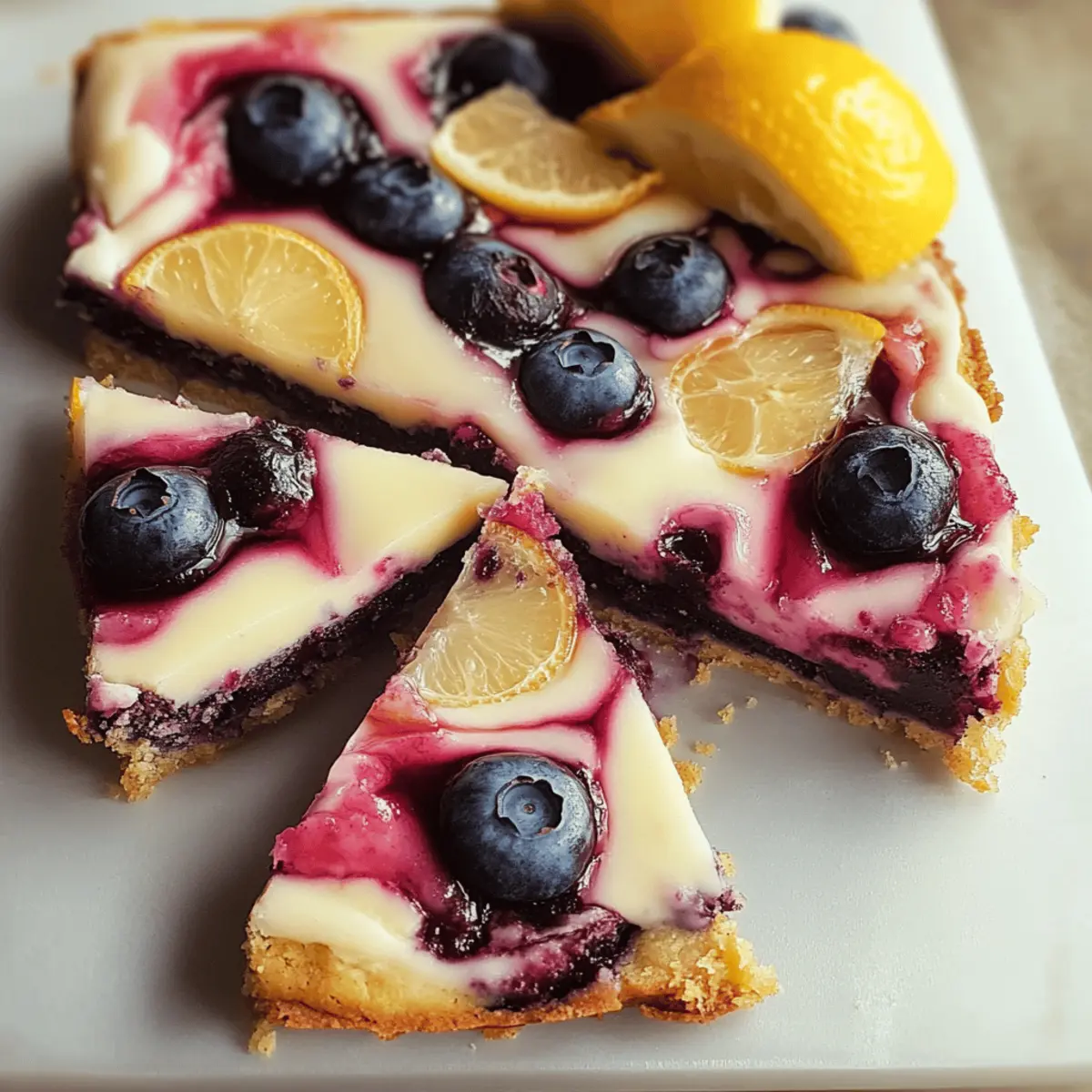 Ultimate Lemon Blueberry Bars: Irresistible Juicy Summer Treat