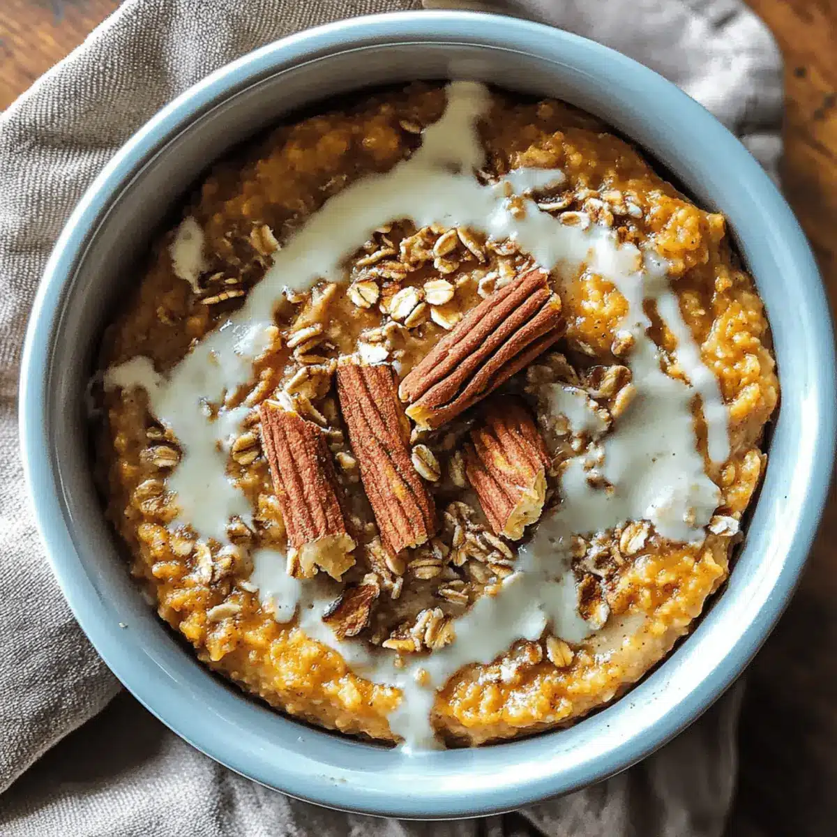 Easy Comforting Creamy Sweet Potato Baked Oatmeal