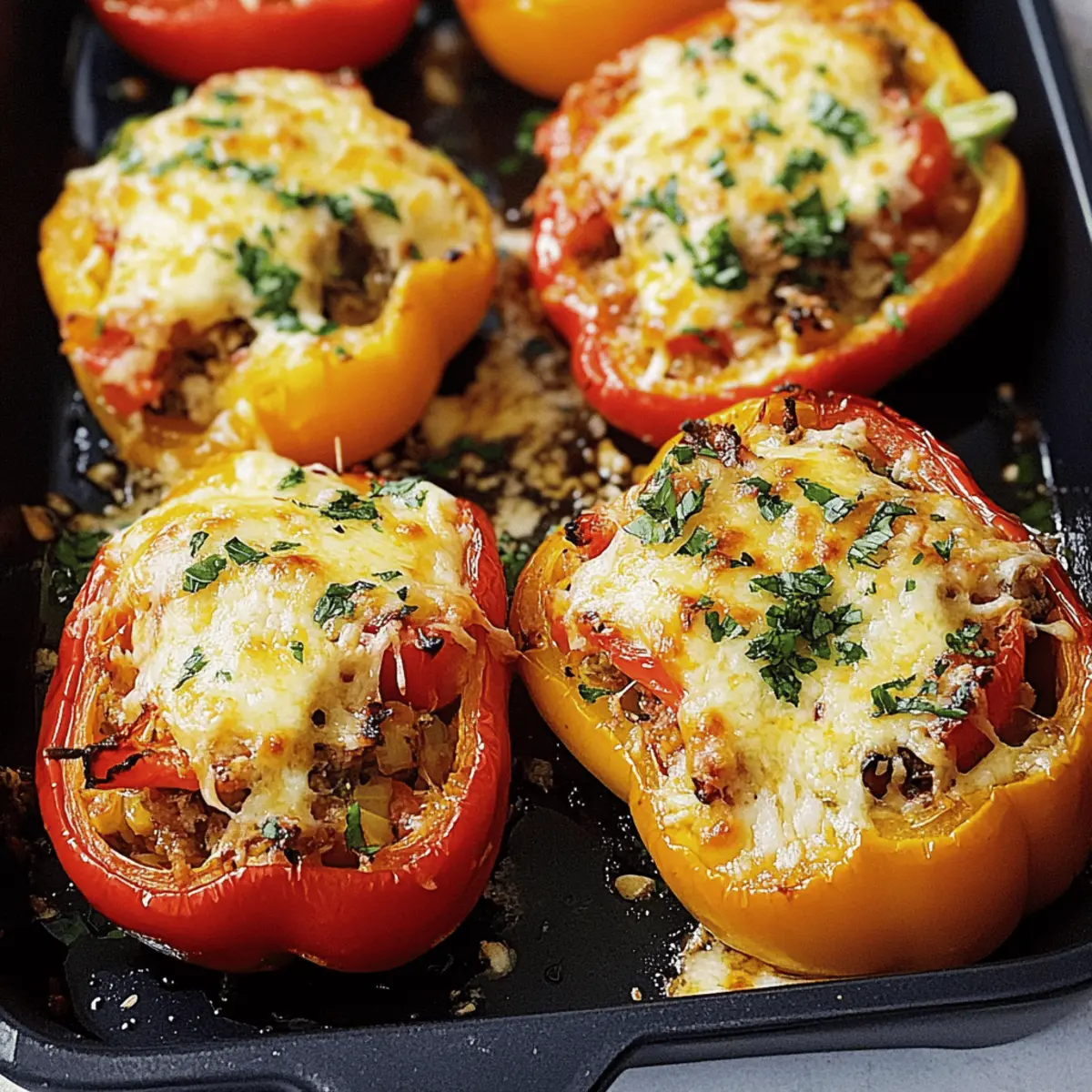 Irresistible Vegetarian Stuffed Capsicums Bursting with Flavor