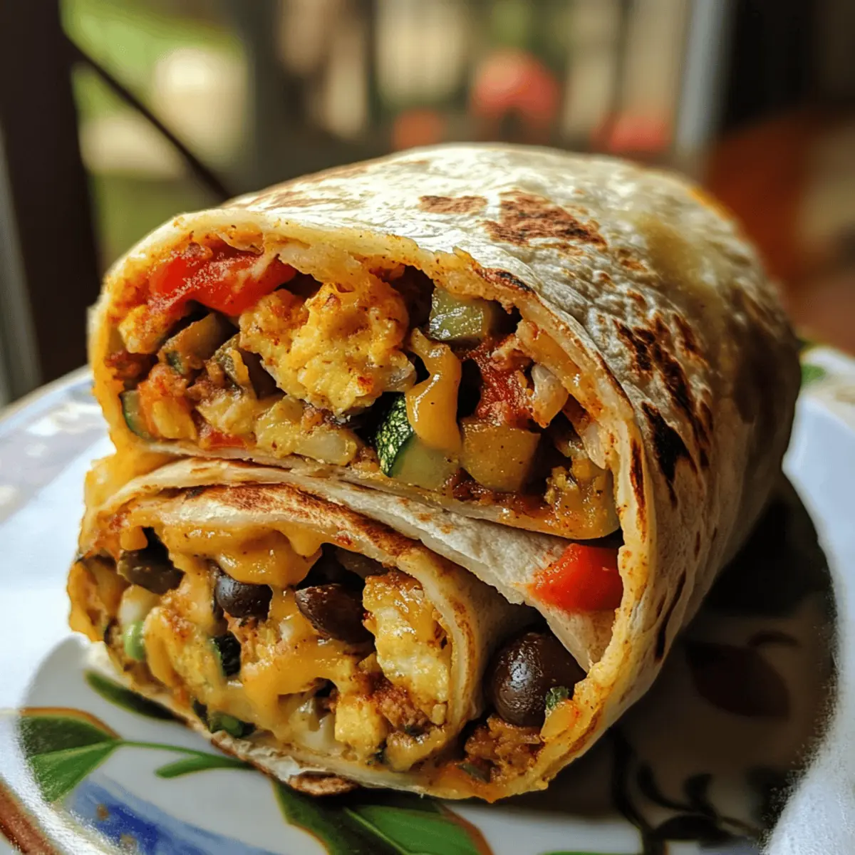 Easy Veggie Breakfast Burrito: Ultimate Fresh, Delicious Morning