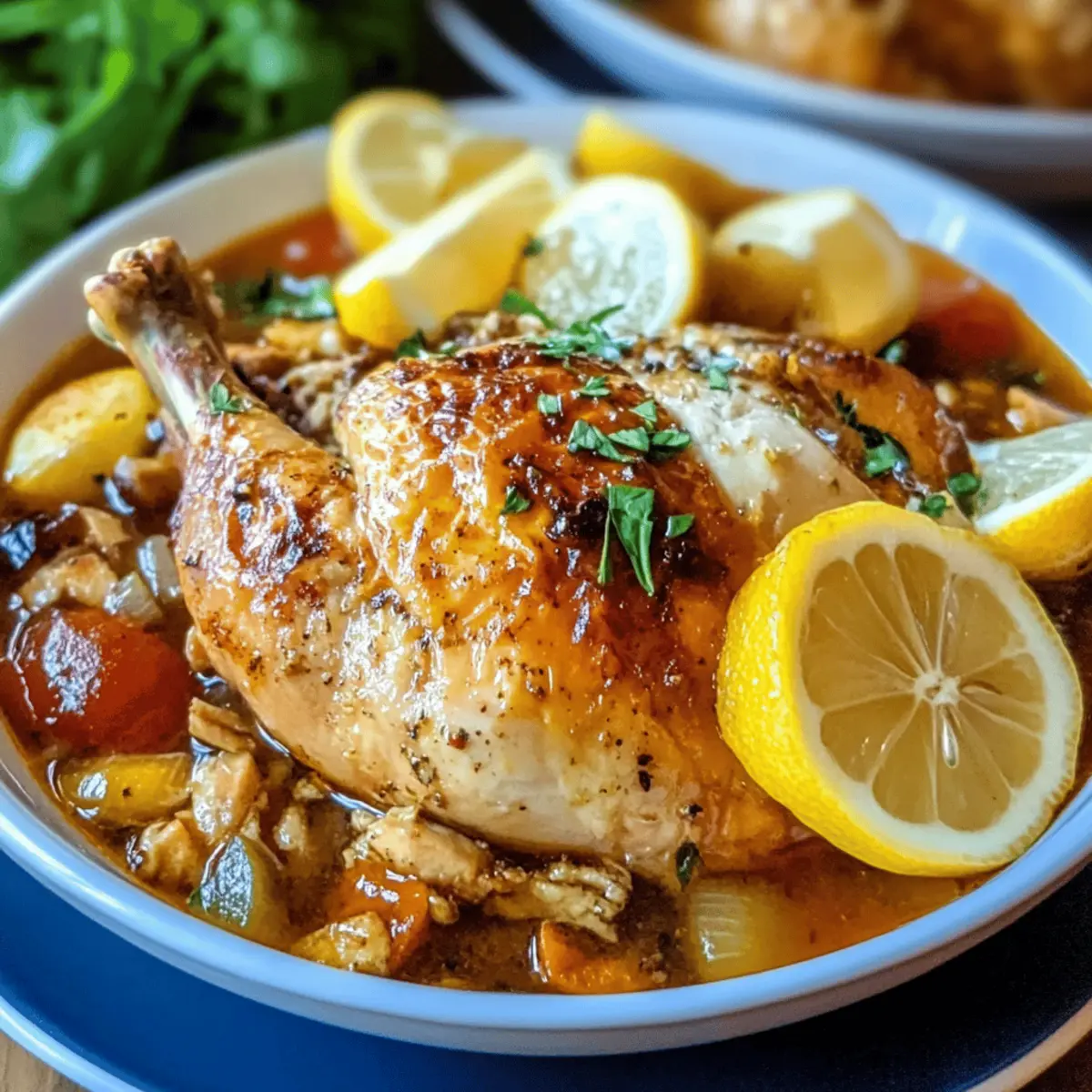 Easy Delicious Juicy Lemon Garlic Roast Chicken That Wows