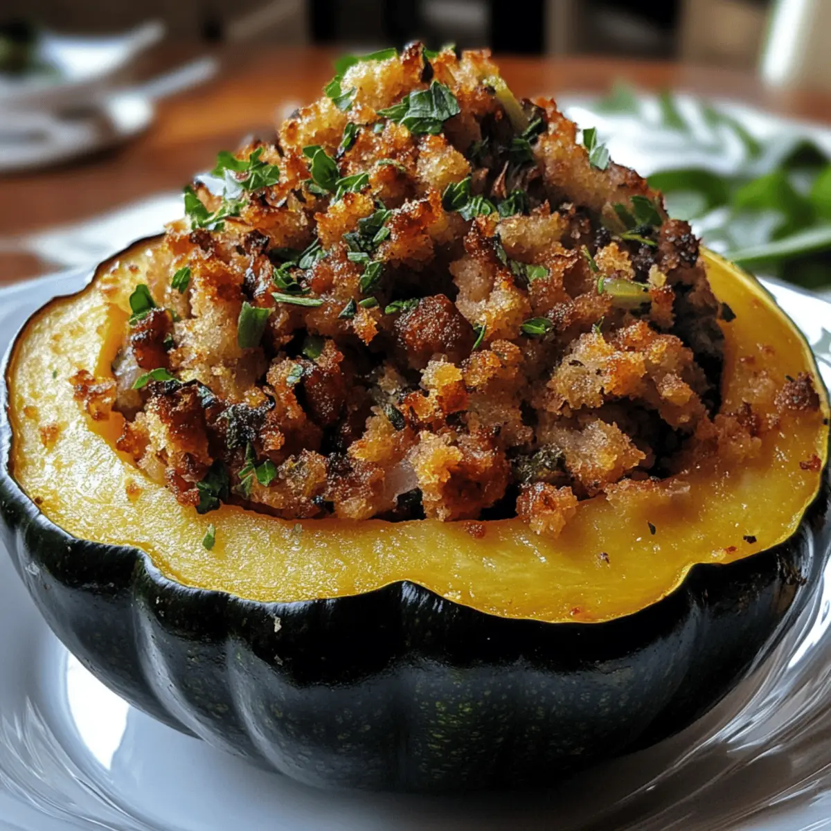 Easy Delicious Thanksgiving Stuffed Acorn Squash You’ll Love to Share