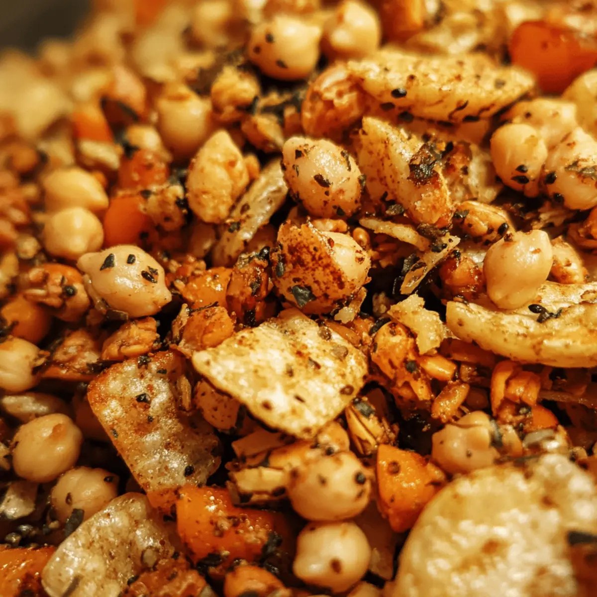 Irresistible Delicious Crispy Roasted Chickpea-Free Snack Mix