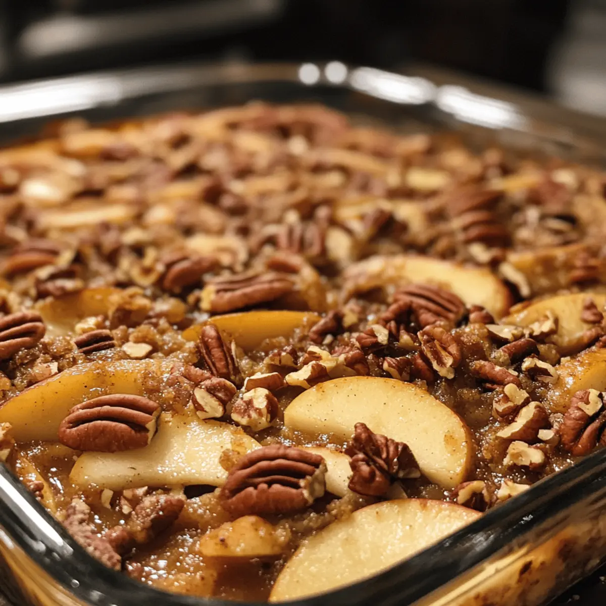 Easy Thanksgiving Apple Pecan Bake: Irresistible Crunchy Treat