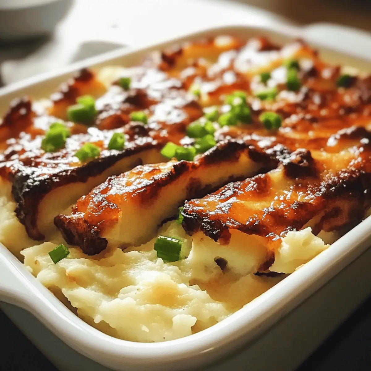 Ultimate Comforting Creamy Mashed Potato Casserole