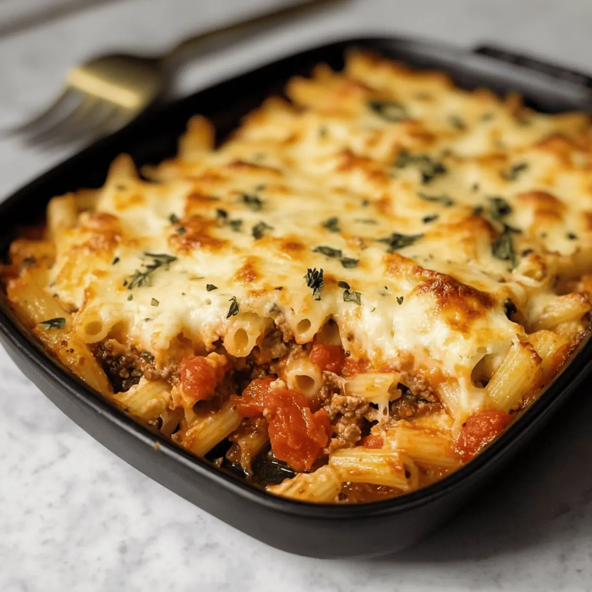 Irresistibly Creamy Tomato Basil Pasta Bake You’ll Love