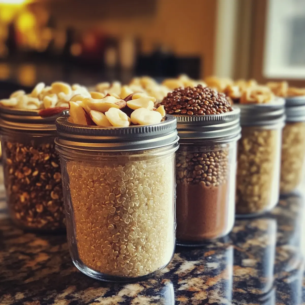 Easy High-Protein Quinoa Snack Jars: Ultimate Delicious Fuel