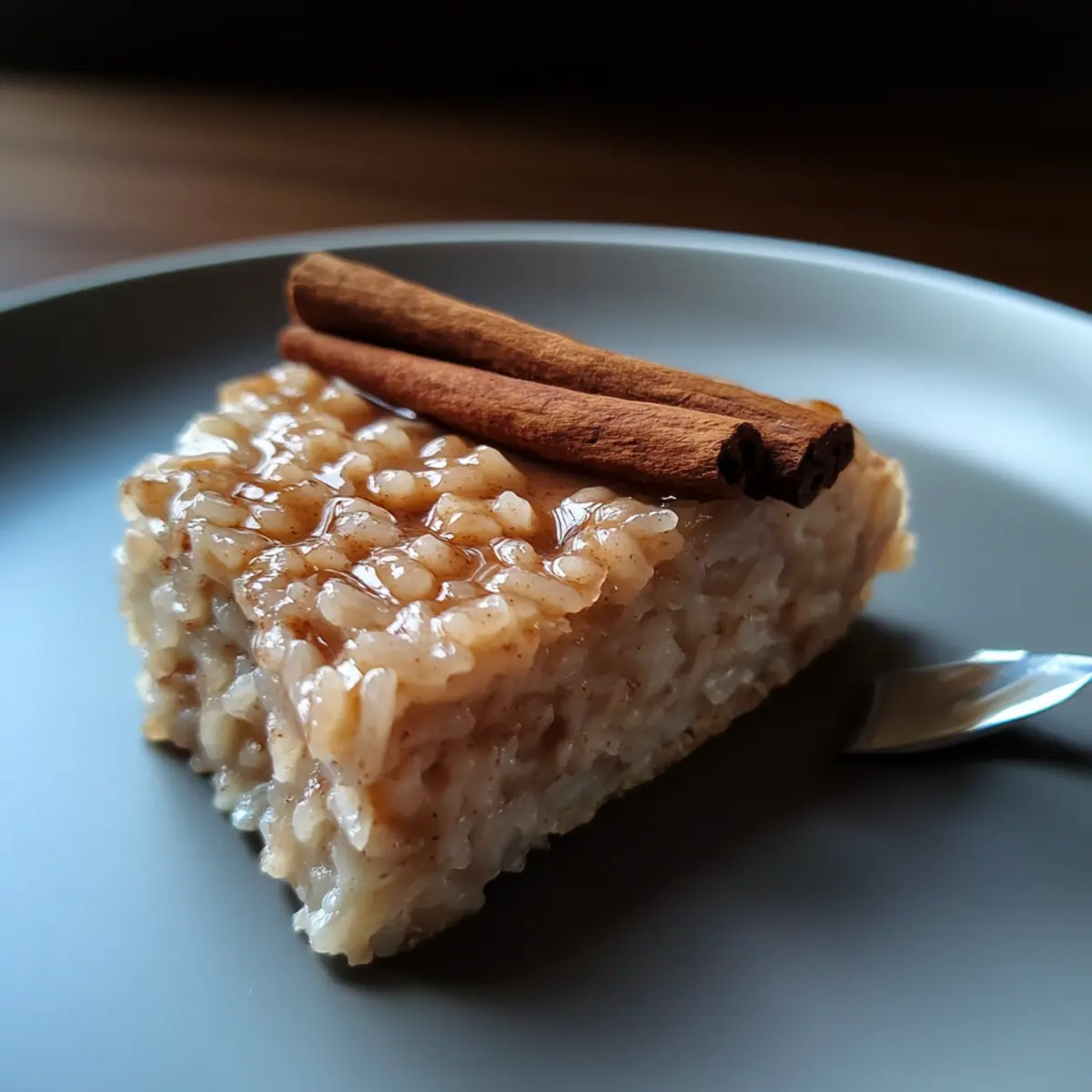 Ultimate Creamy Comforting Christmas Cinnamon Rice Slice