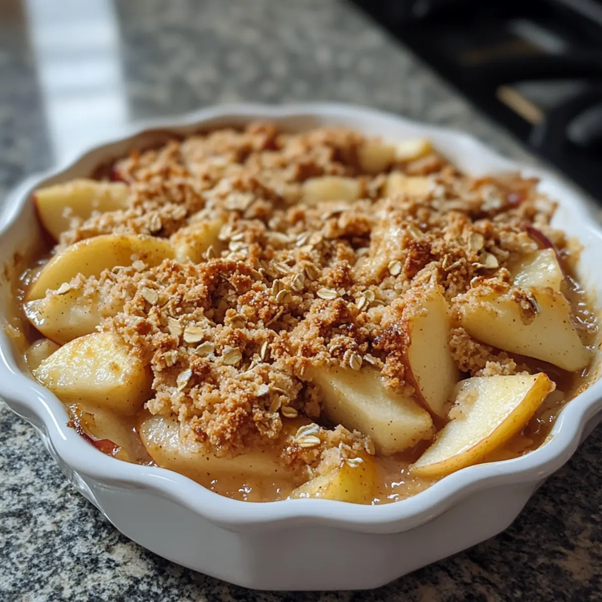 Ultimate Baked Apple Oat Crumble Recipe: Crispy & Comforting
