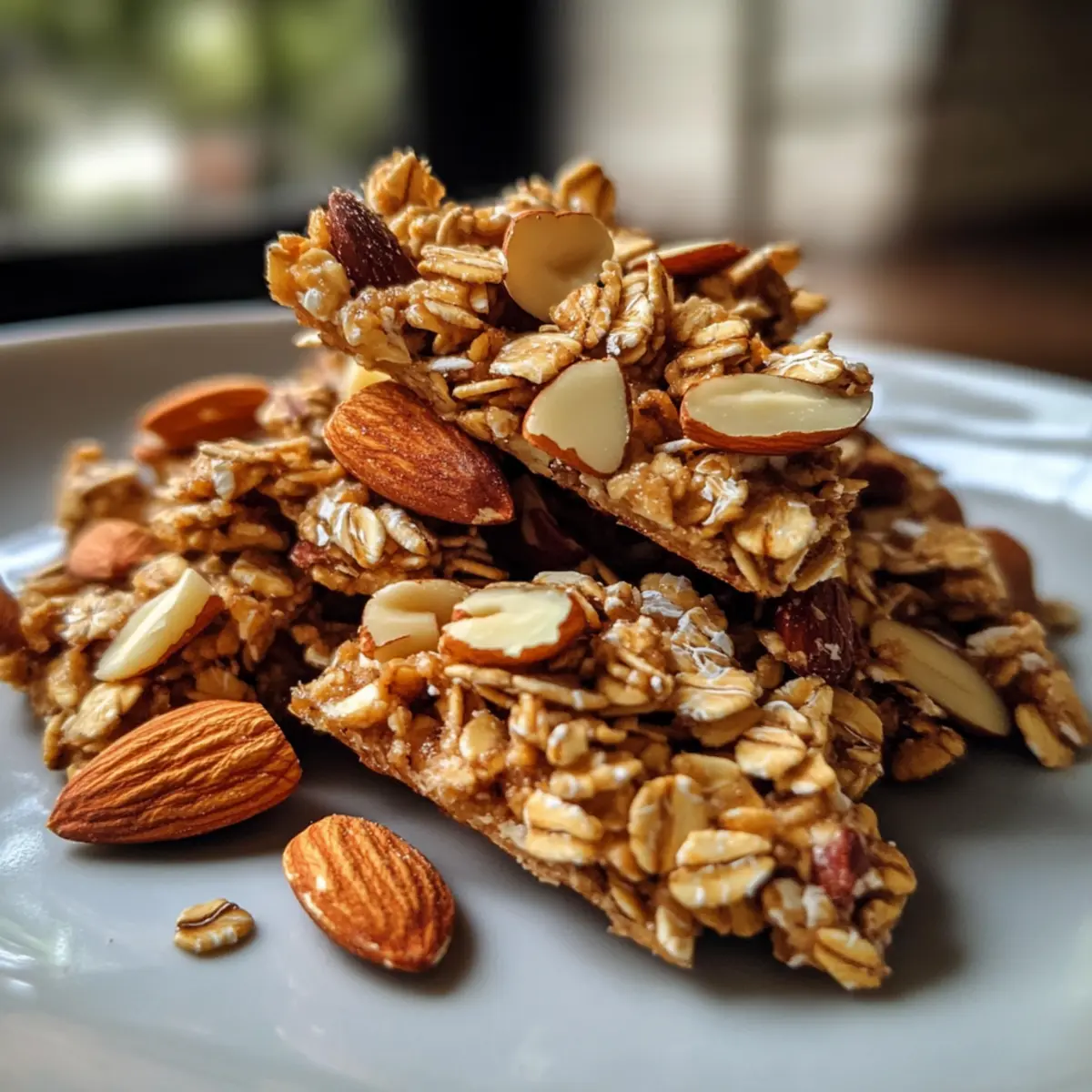 Easy Crispy Almond Oat Snack Clusters: Guilt-Free Crunch