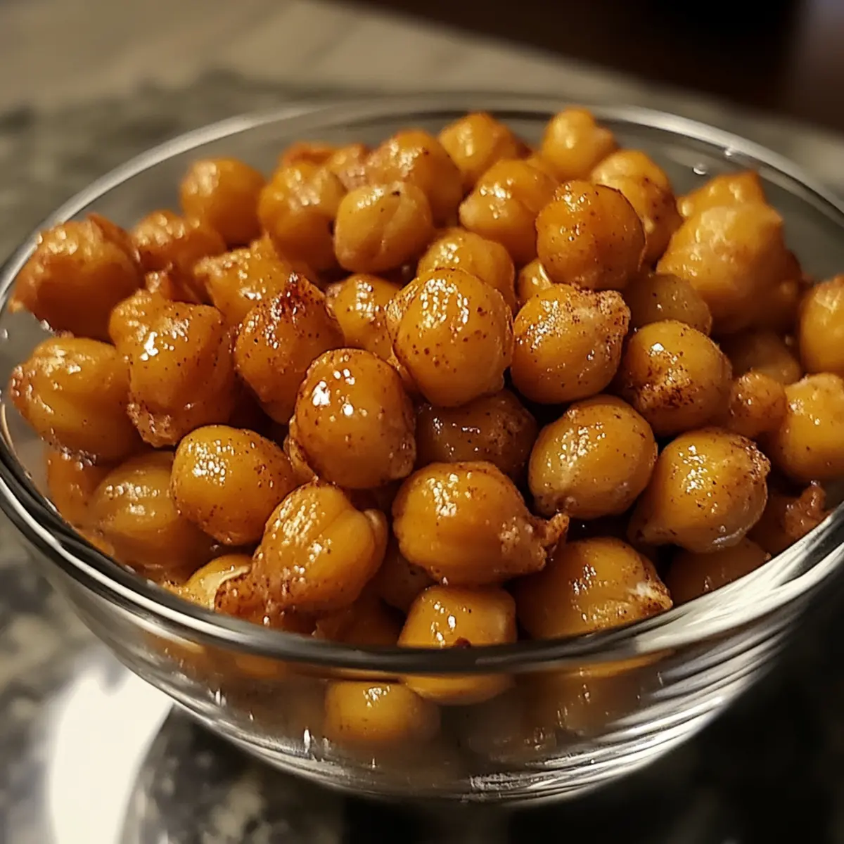 Ultimate Guilt-Free Honey Cinnamon Roasted Chickpea Snack Recipe