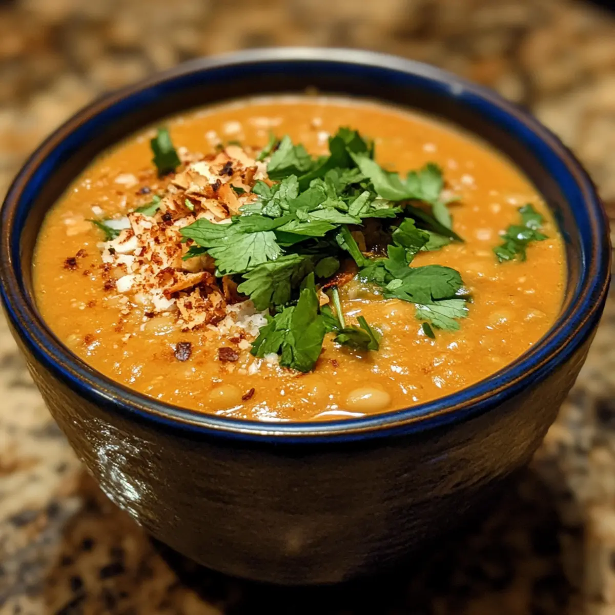 Ultimate Roasted Red Lentil & Coconut Soup – Creamy Comfort
