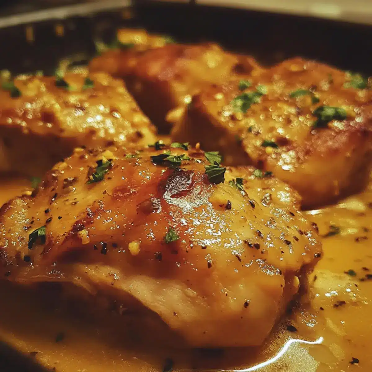 Irresistible Juicy Honey Mustard Chicken Thigh Roast Recipe