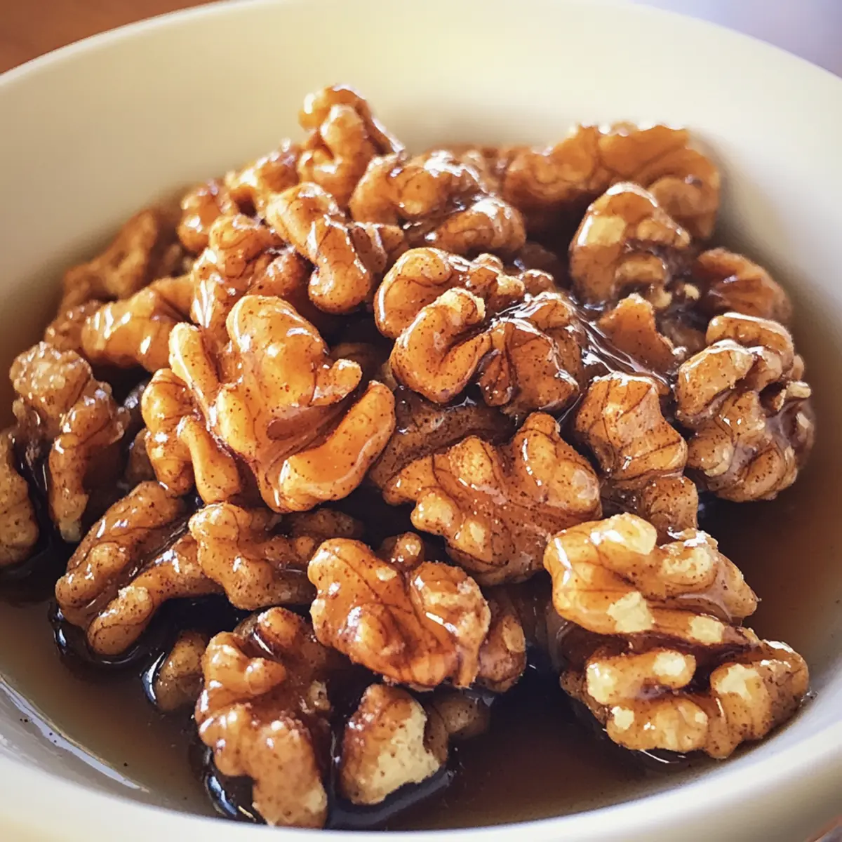 Irresistible Maple Cinnamon Roasted Walnuts for Easy Snacking
